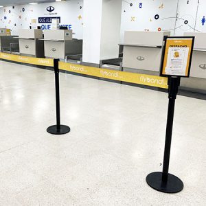 Porta Letrero con Marco - Maxiline